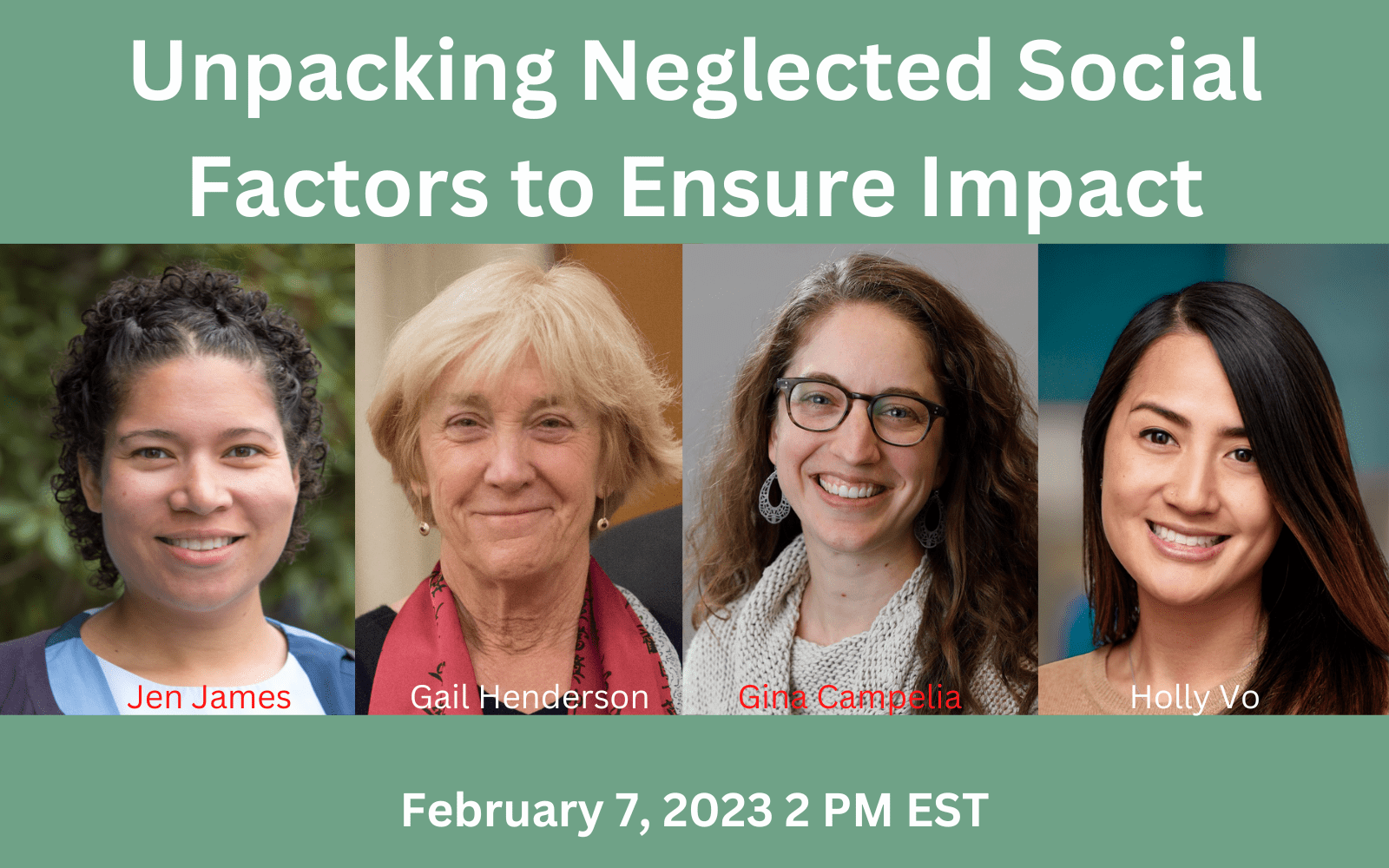 Unpacking Neglected Social Factors to Ensure Impact - The Hastings ...