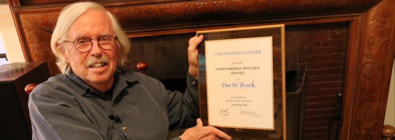 Dan Brock Remembered - The Hastings Center for Bioethics