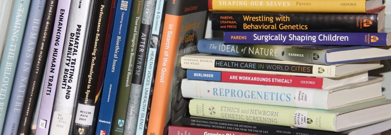 Books by Hastings Scholars - The Hastings Center for Bioethics